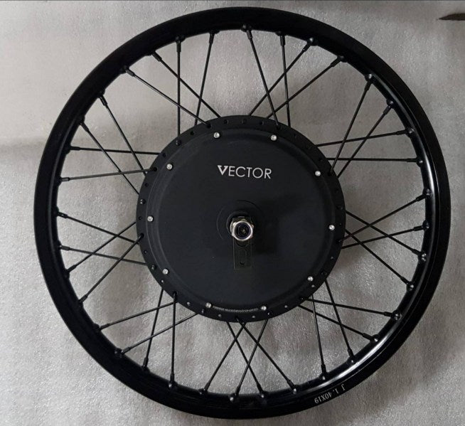 QS motor 135mm in 19" moto rim for Storm or Typhoon